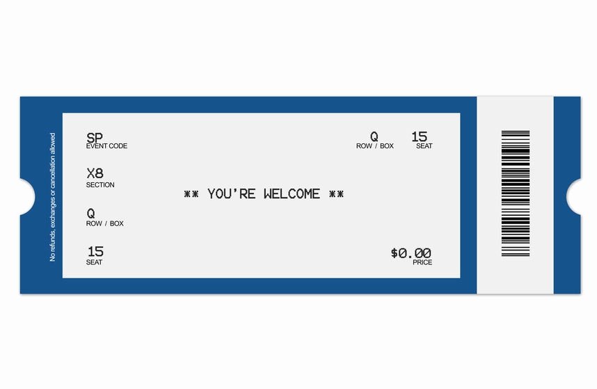 40 Concert Ticket Template Free Desalas Template