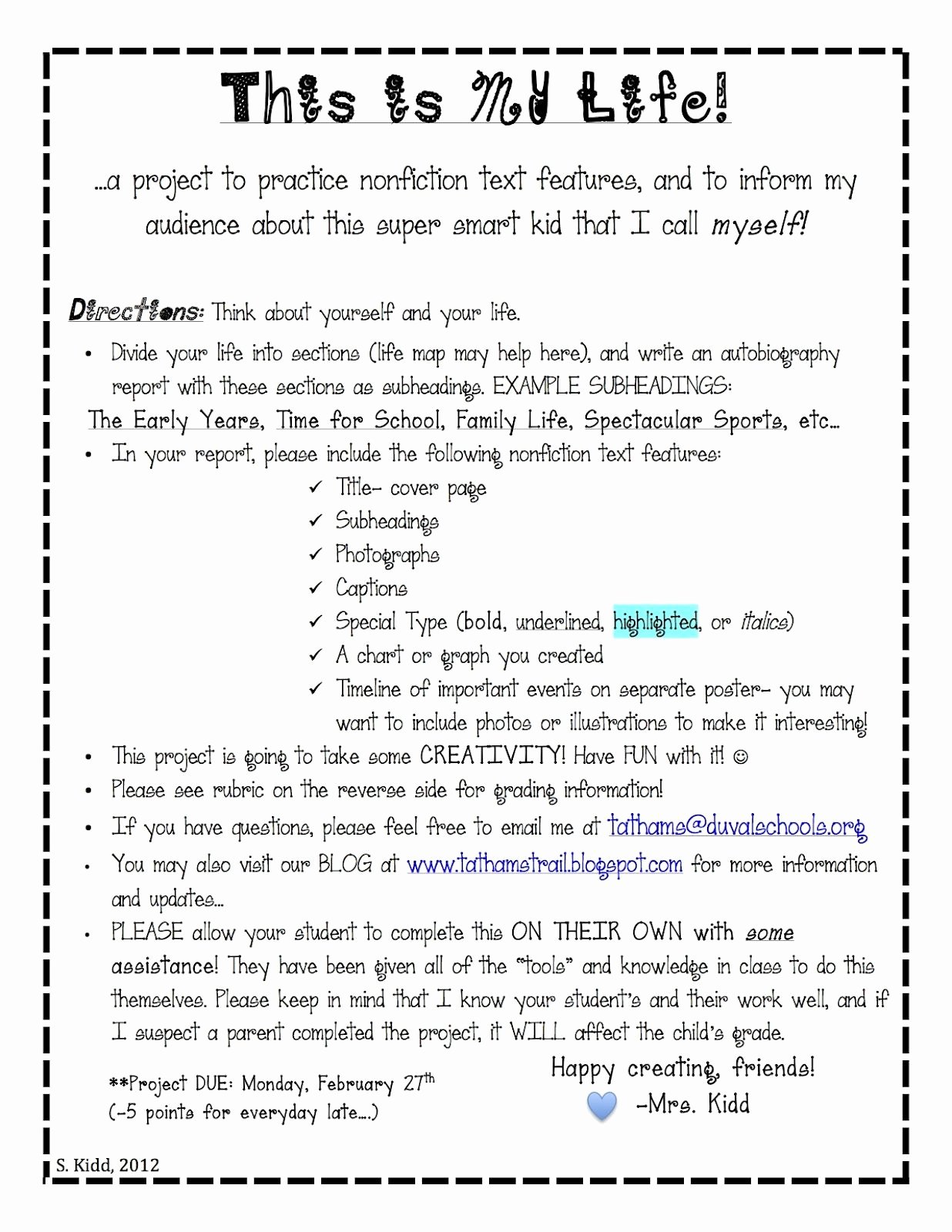 Scholarship Essay Short Autobiography Example About Yourself