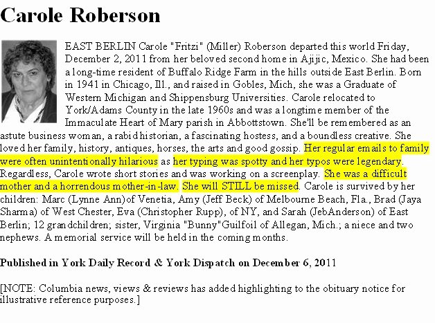 Newspaper Examples Of Obituaries 10 Obituary Definition SampleTemplatess SampleTemplatess 