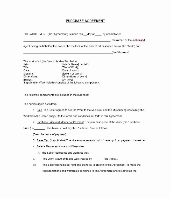 40 Simple Home Purchase Agreement Desalas Template