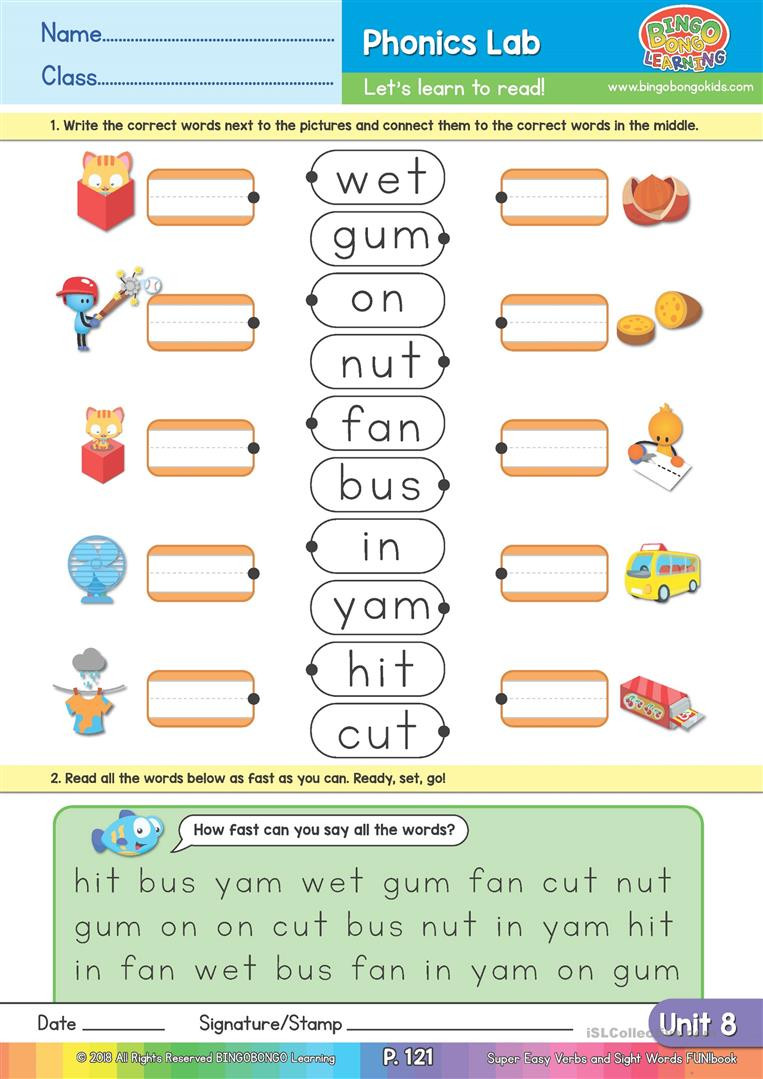 20 Kindergarten Three Letter Words Worksheets Desalas Template