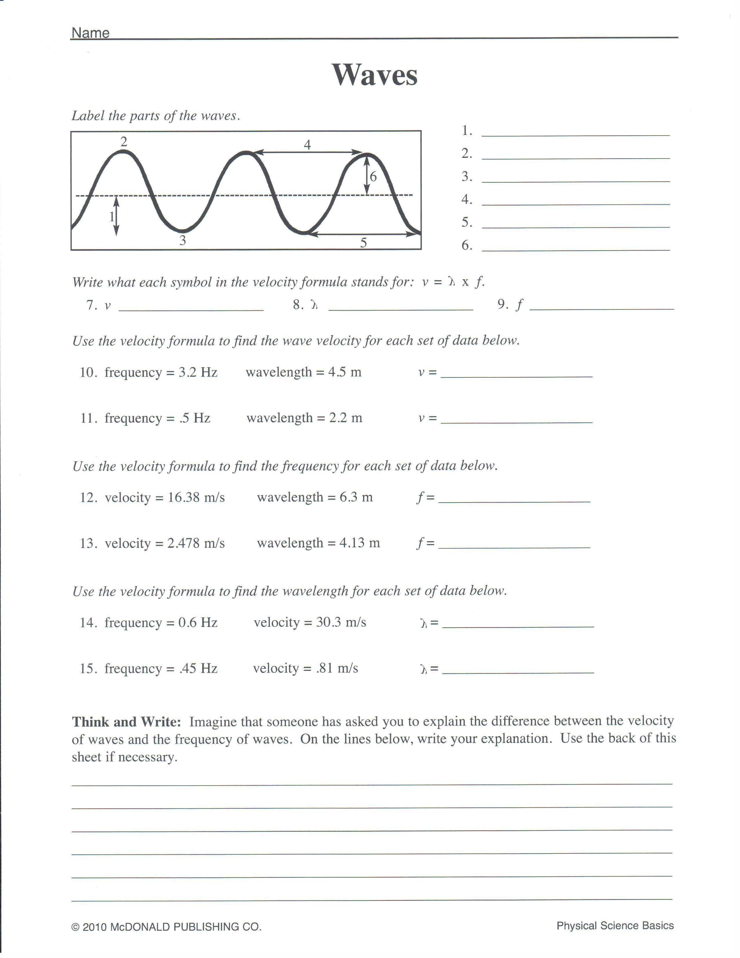 20 Science Worksheets For 8th Grade Desalas Template 20 Science Worksheets For 8th Grade Desalas Template