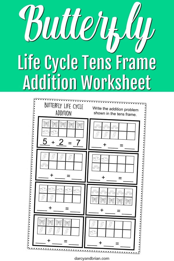 20 Ten Frame Worksheets For Kindergarten Desalas Template