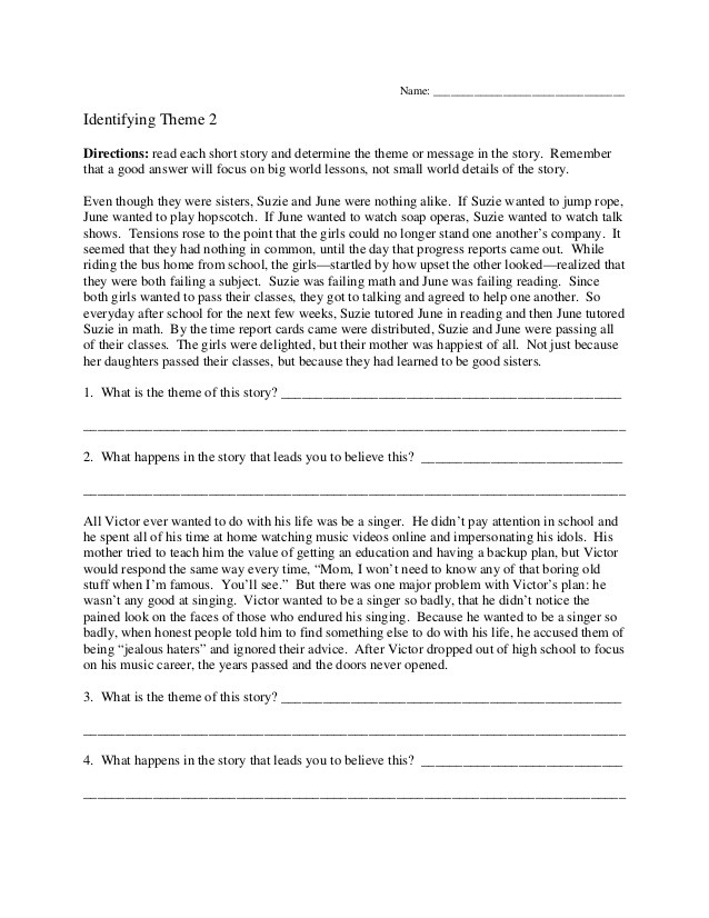 20 Theme Worksheet Grade 4 Desalas Template 20 Theme Worksheet Grade 4 Desalas Template